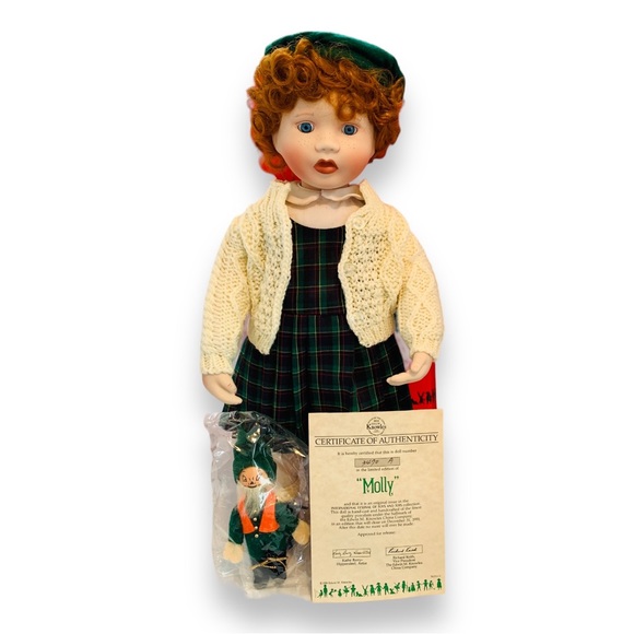 Knowles | Toys | Vintage Knowles Porcelain Doll Molly And Her ...